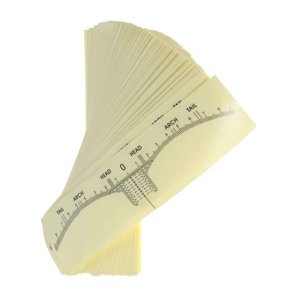 Disposable Eyebrow Measurement Ruler Sticker – EYE DESIGN PROFESSIONAL