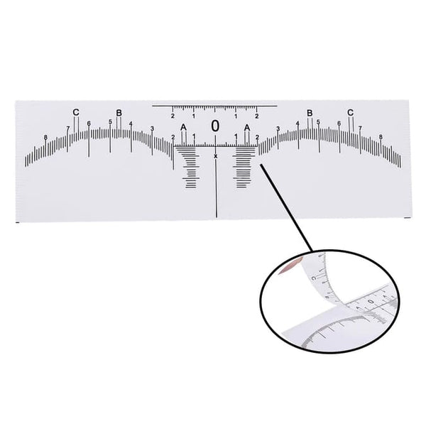 Eye Design Professional | Large Disposable Eyebrow Ruler Sticker – EYE ...